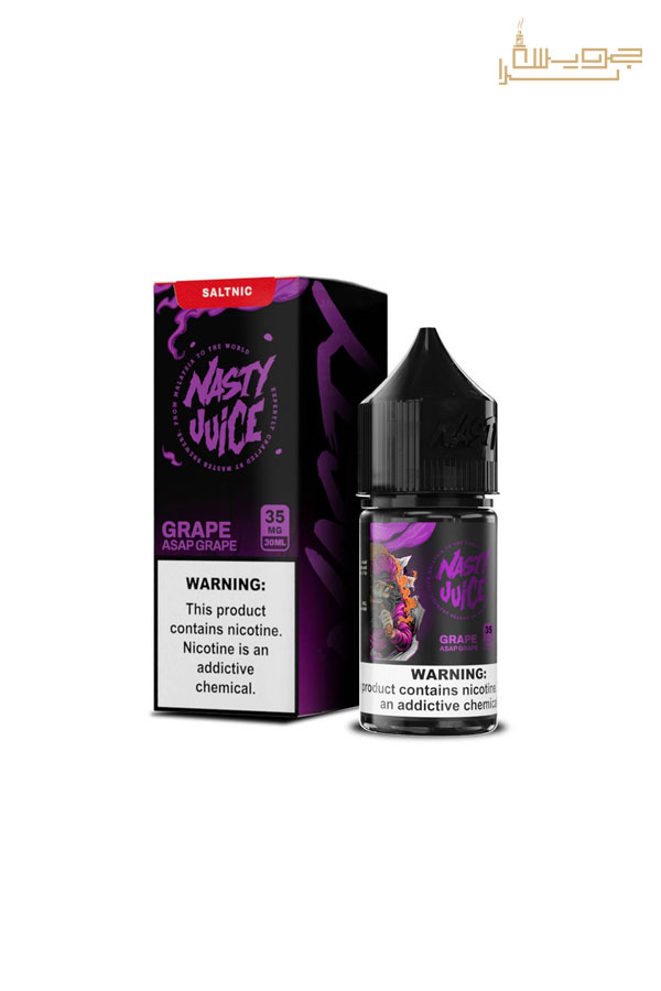 سالت انگور سیاه یخ نستی【 Nasty ASAP Grape Ice