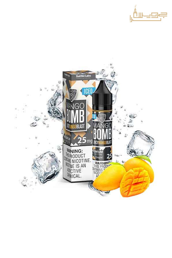سالت نیکوتین بمب انبه یخ برند ویگاد【VGOD Iced Mango Bomb】