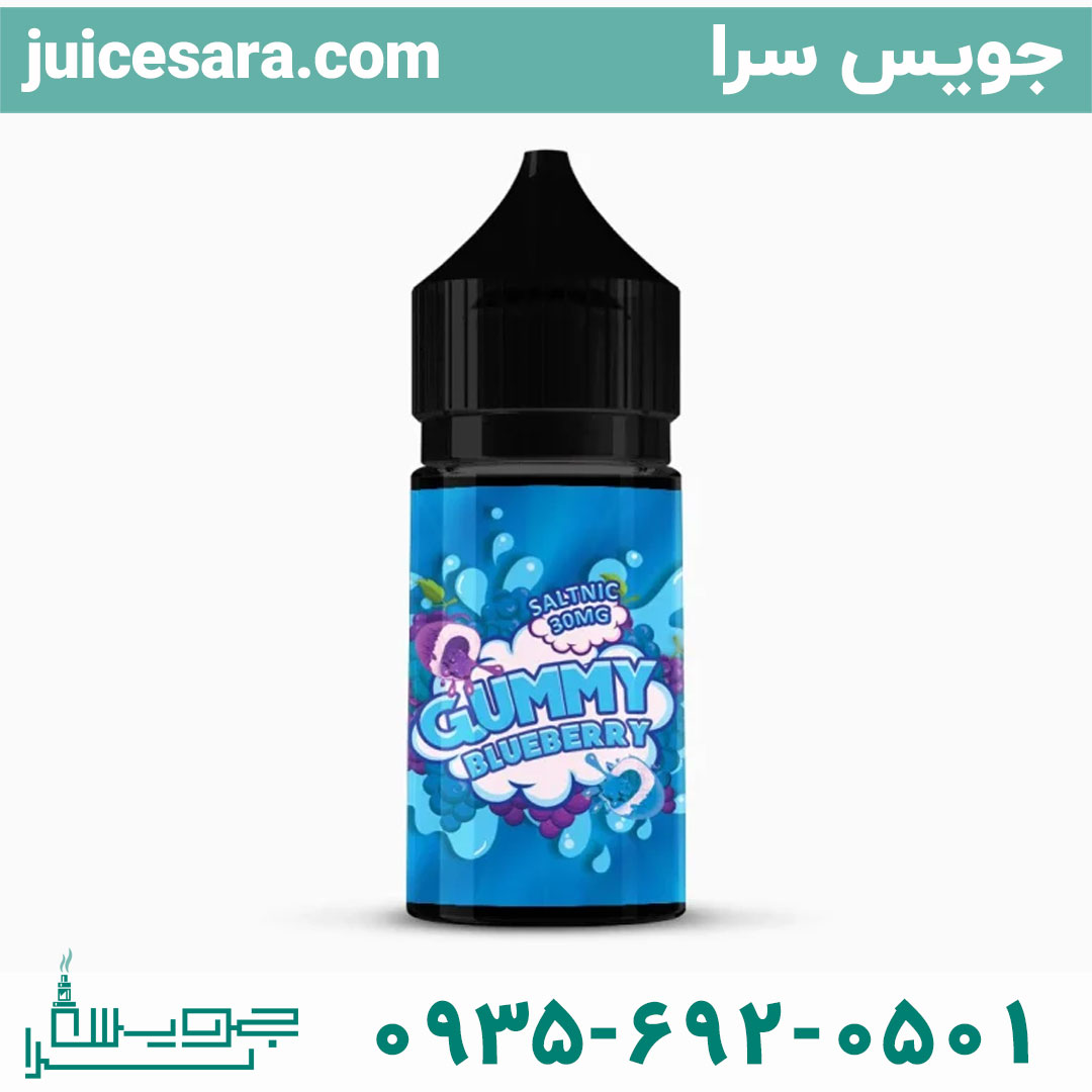 سالت نیکوتین بلوبری برند گامی【Gummy Blueberry】